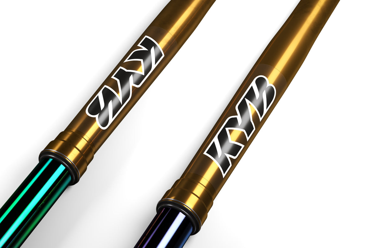 KYB FORK DECALS - Black – E-Sticky Graphics