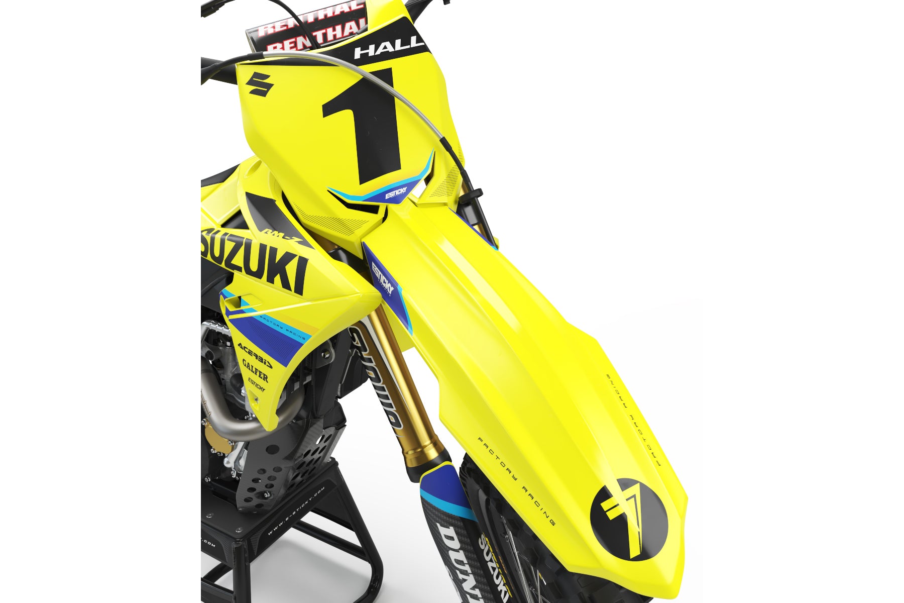 SUZUKI FACTORY '21 – E-Sticky Graphics