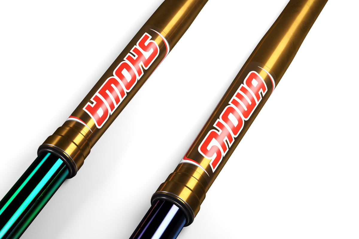SHOWA FORK DECALS - Red – E-Sticky Graphics