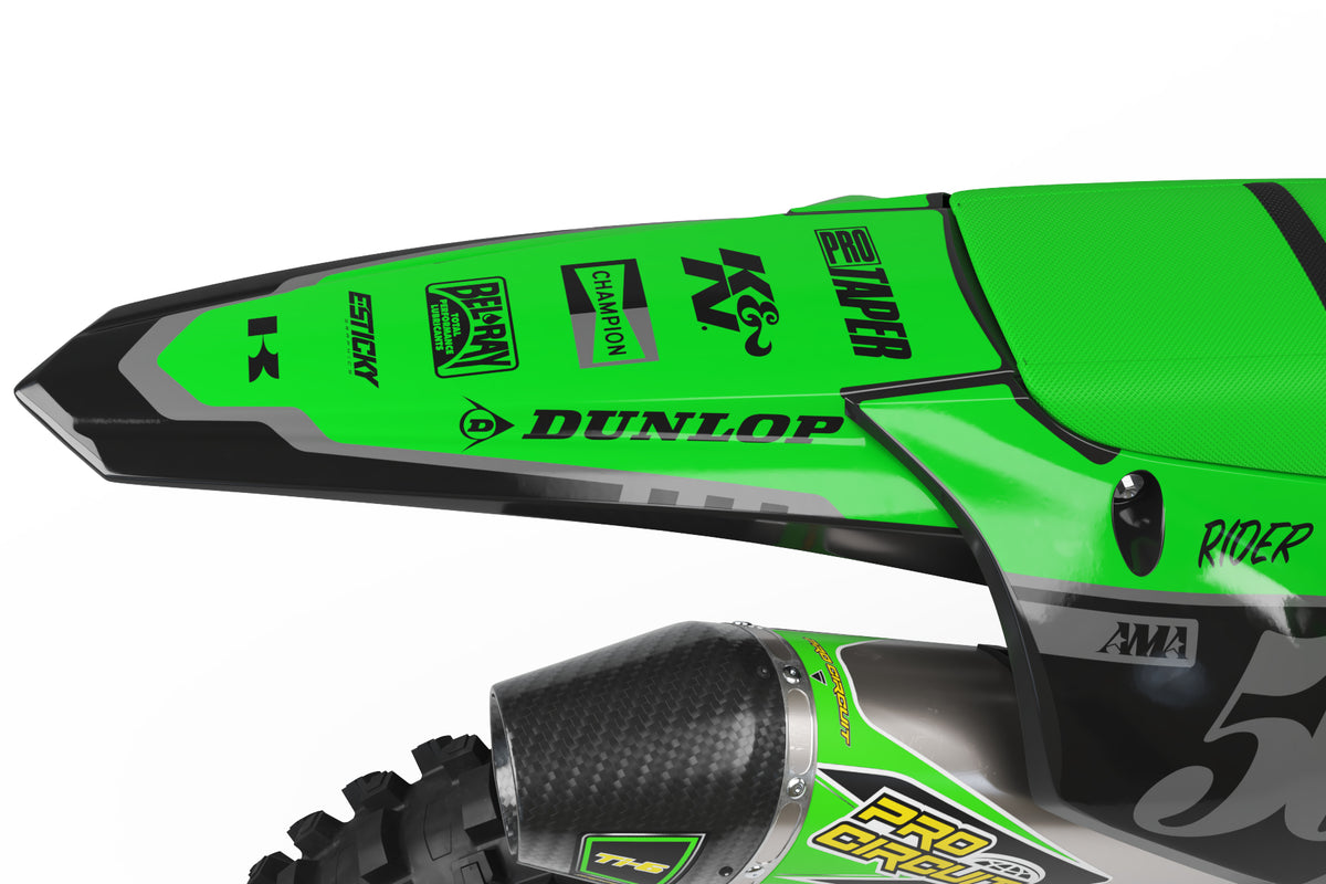 KAWASAKI S10 GREEN – E-Sticky Graphics